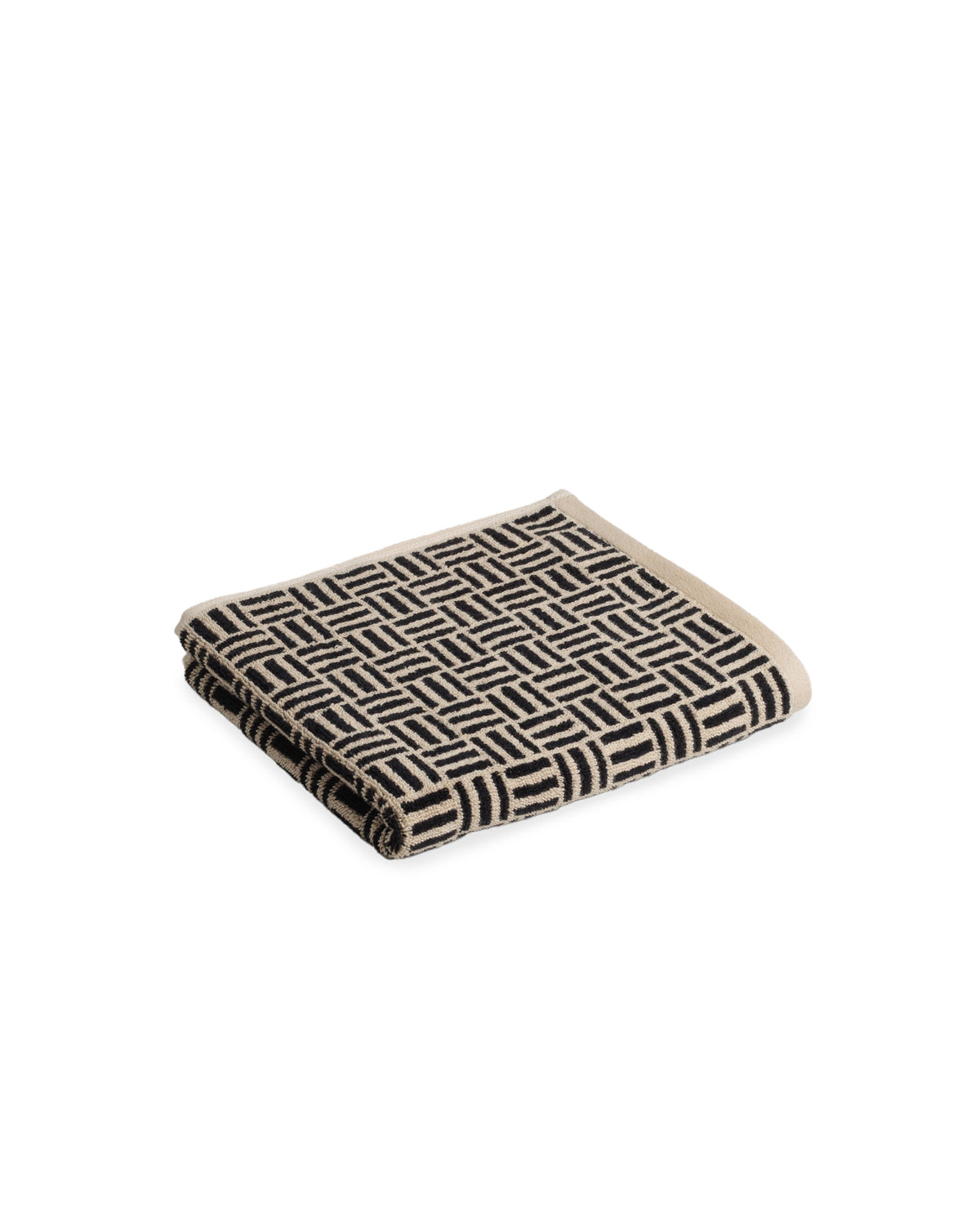 BAINA | Torrens Hand Towel - Sand & Noir | Shop Tauranga Stockist ...