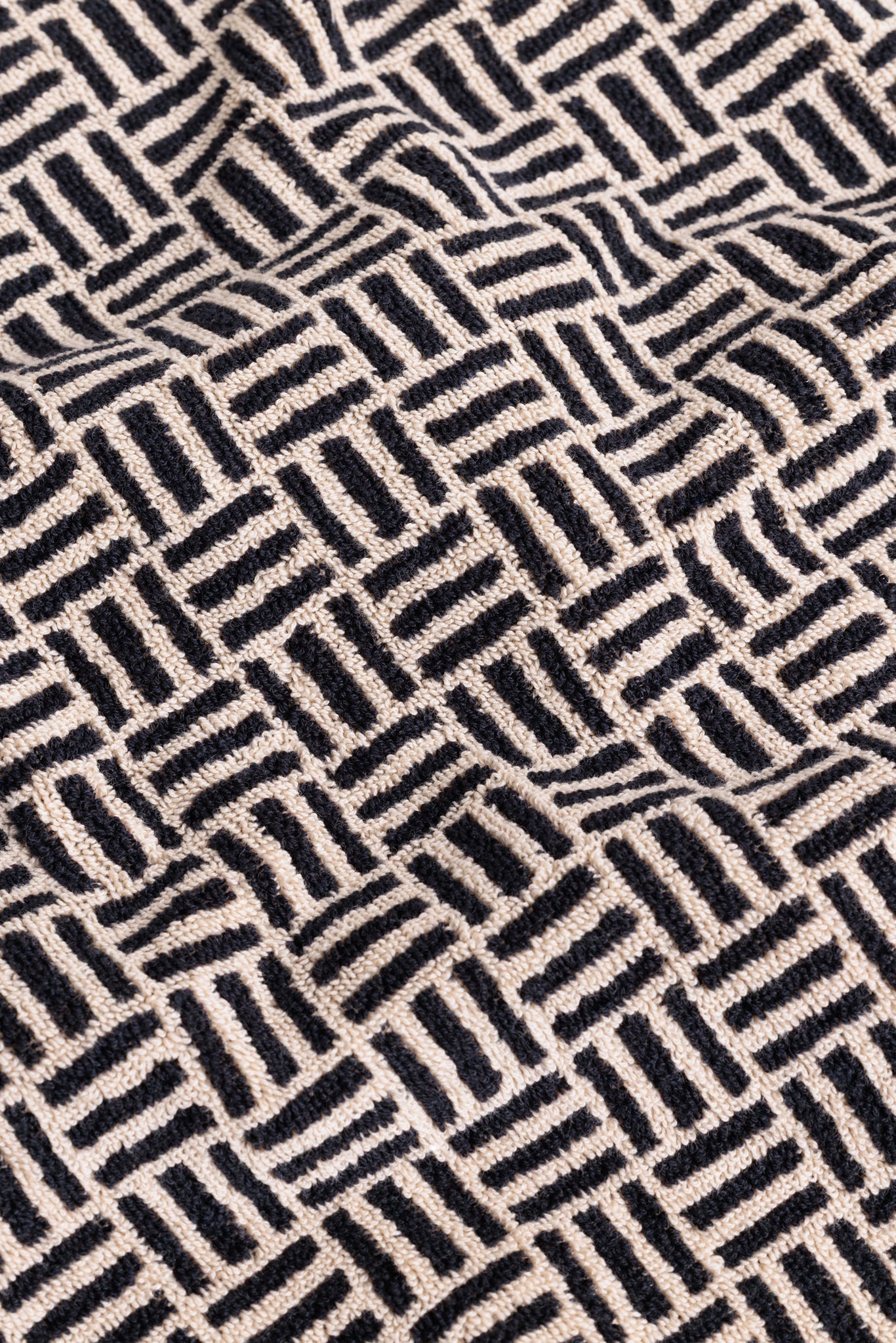 BAINA | Torrens Hand Towel - Sand & Noir | Shop Tauranga Stockist ...