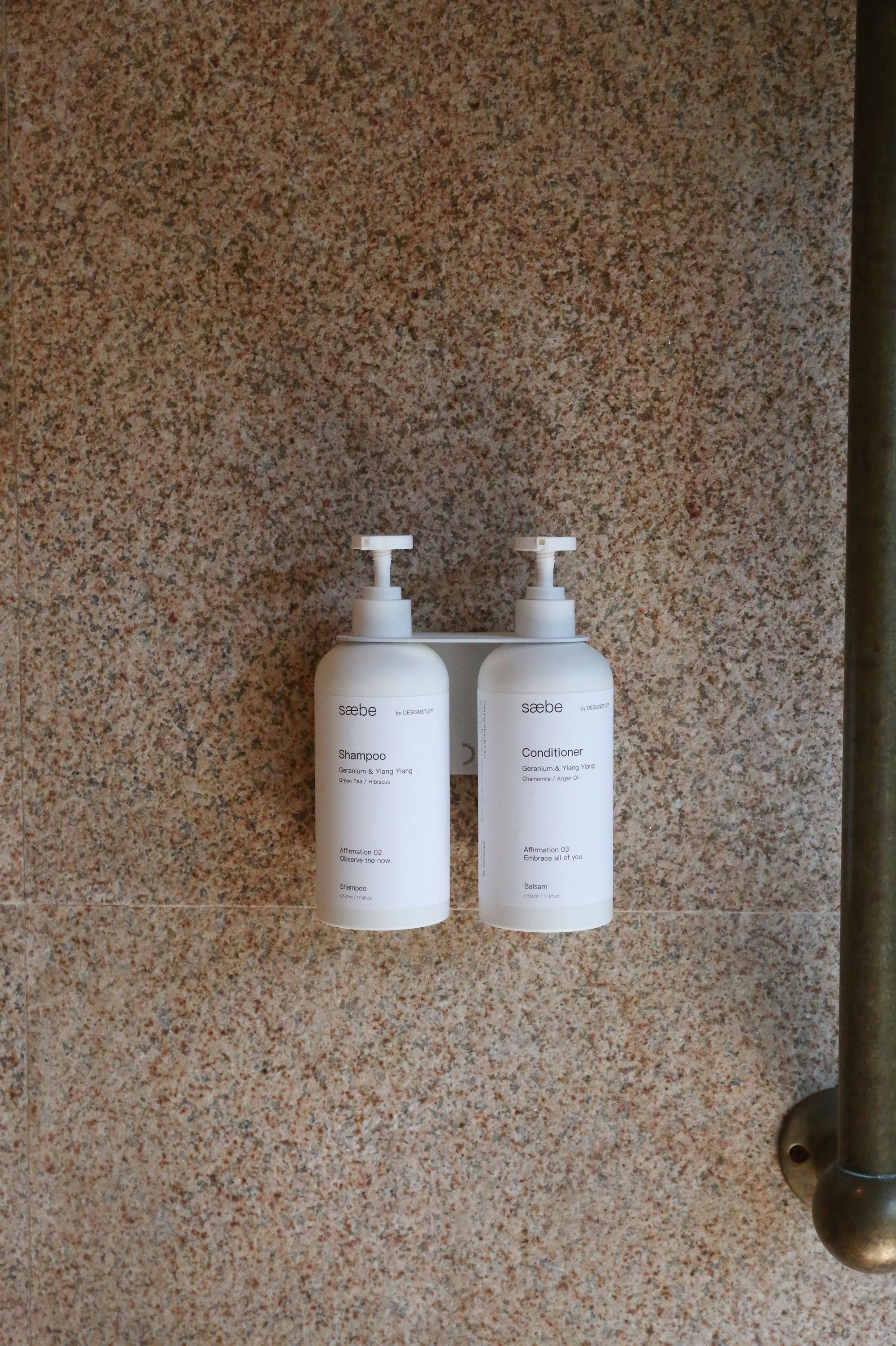 Designstuff | Floating Dual Soap Dispenser Holder | Shop NZ Stockist ...