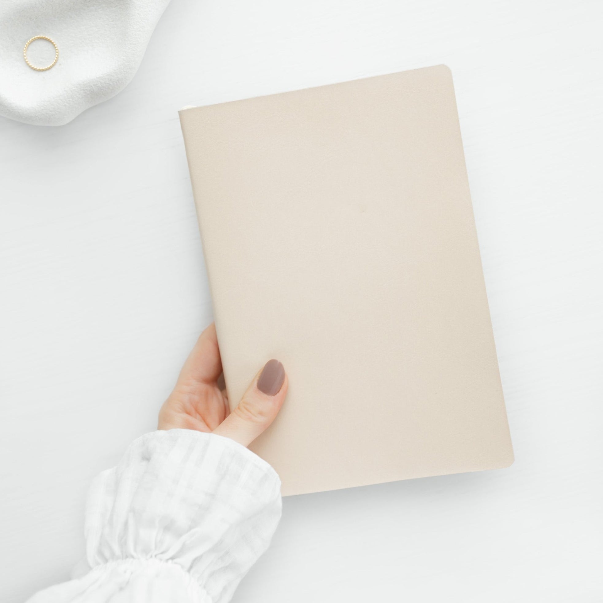 Forget Me Not NZ | Vegan Leather Notebook - Biscotti | Shop Online ...
