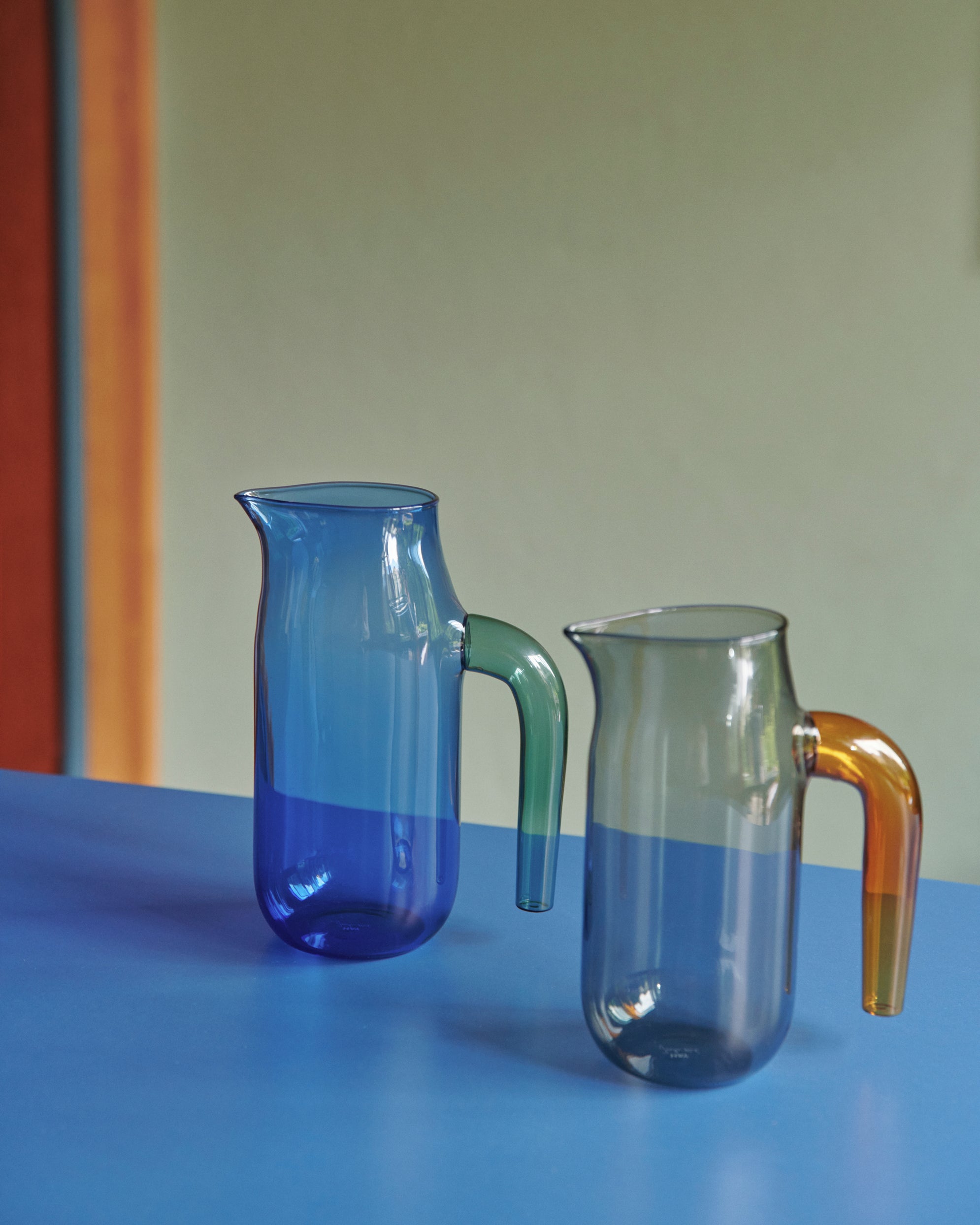 HAY | Coloured Glass Jug - Blue | Shop NZ Stockist Online – PAPER PLANE