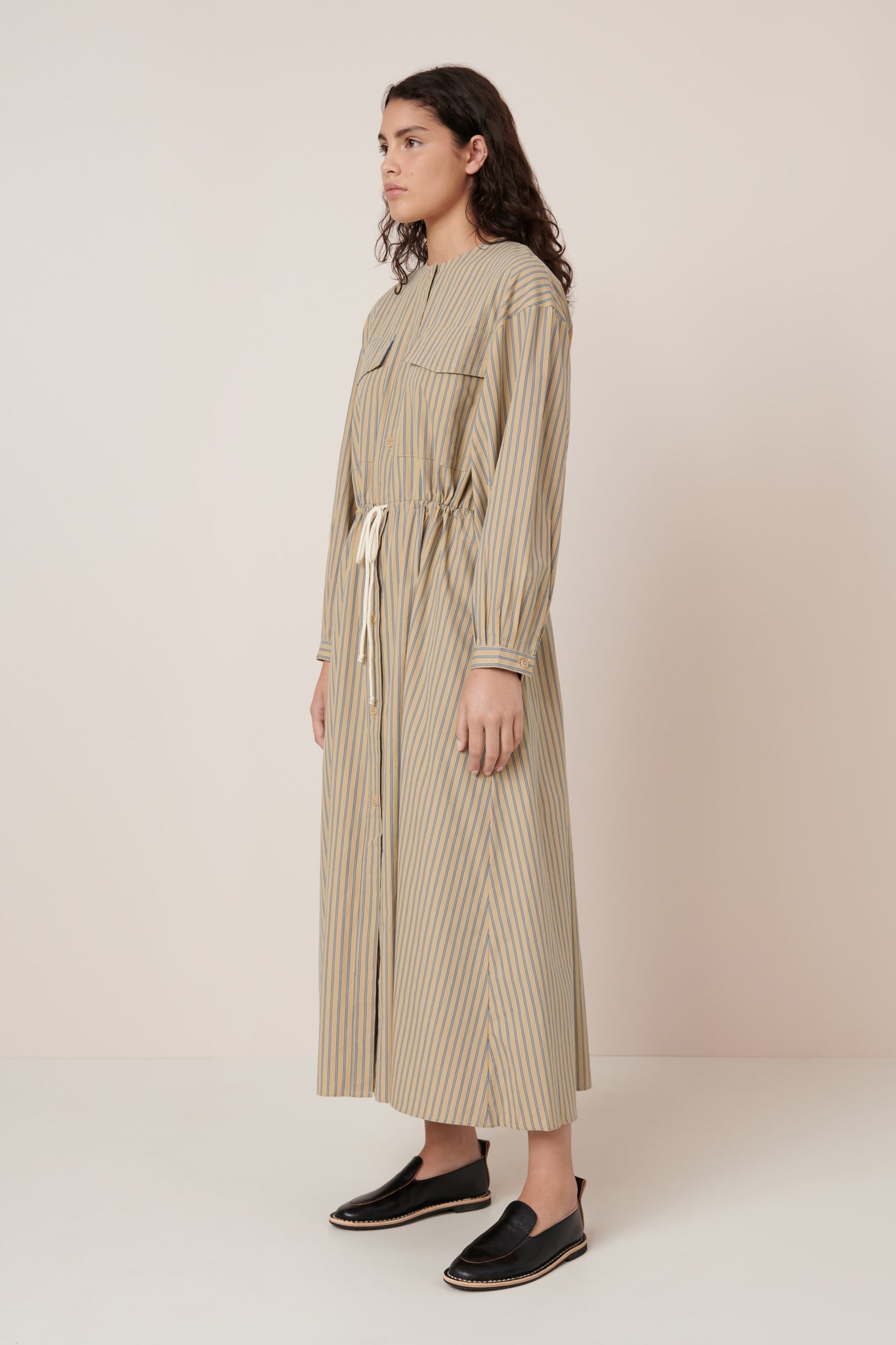 Kowtow | Array Dress - Double Pinstripe | Shop NZ Stockist Online ...