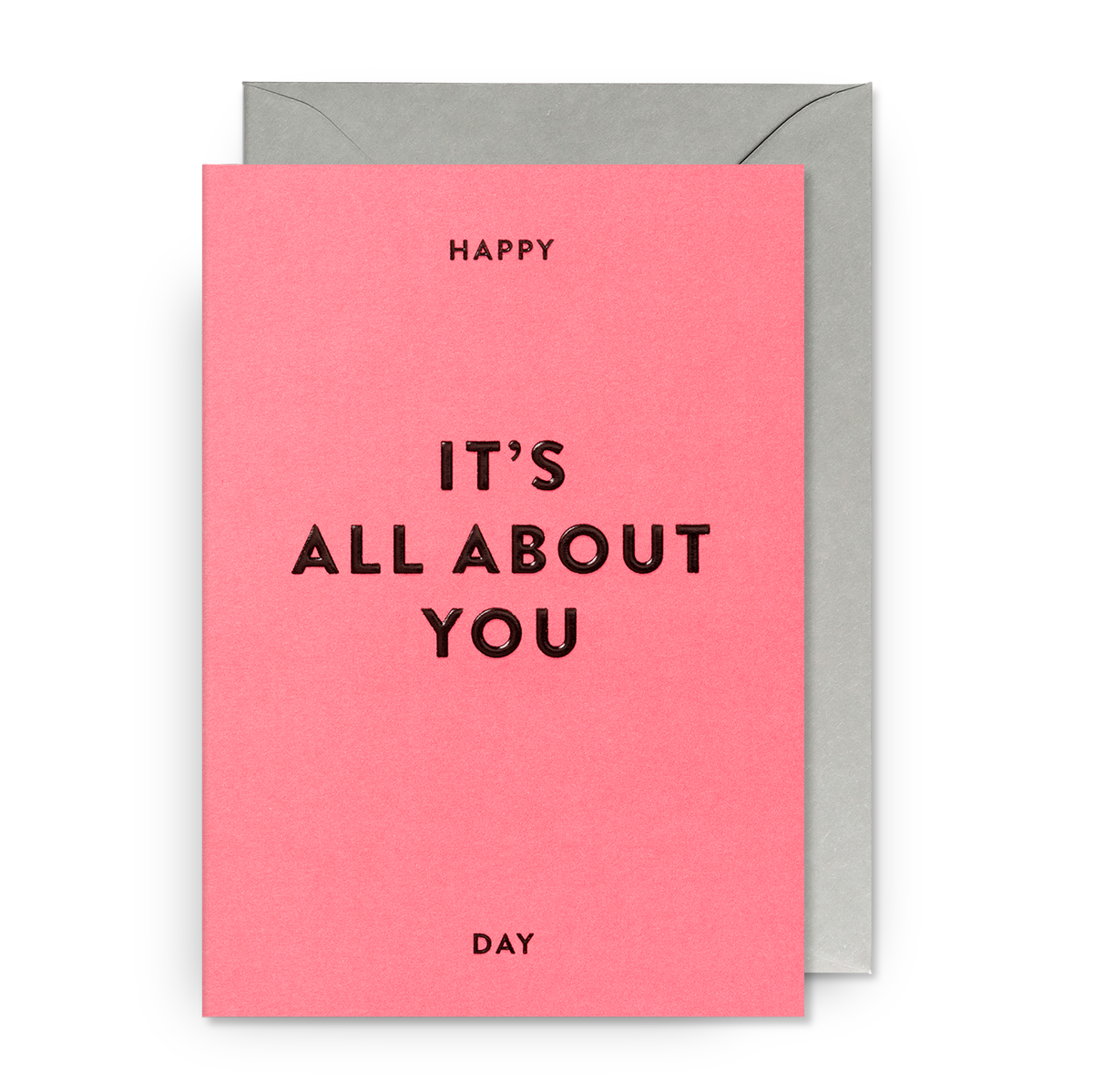 Card - It's All About You – PAPER PLANE
