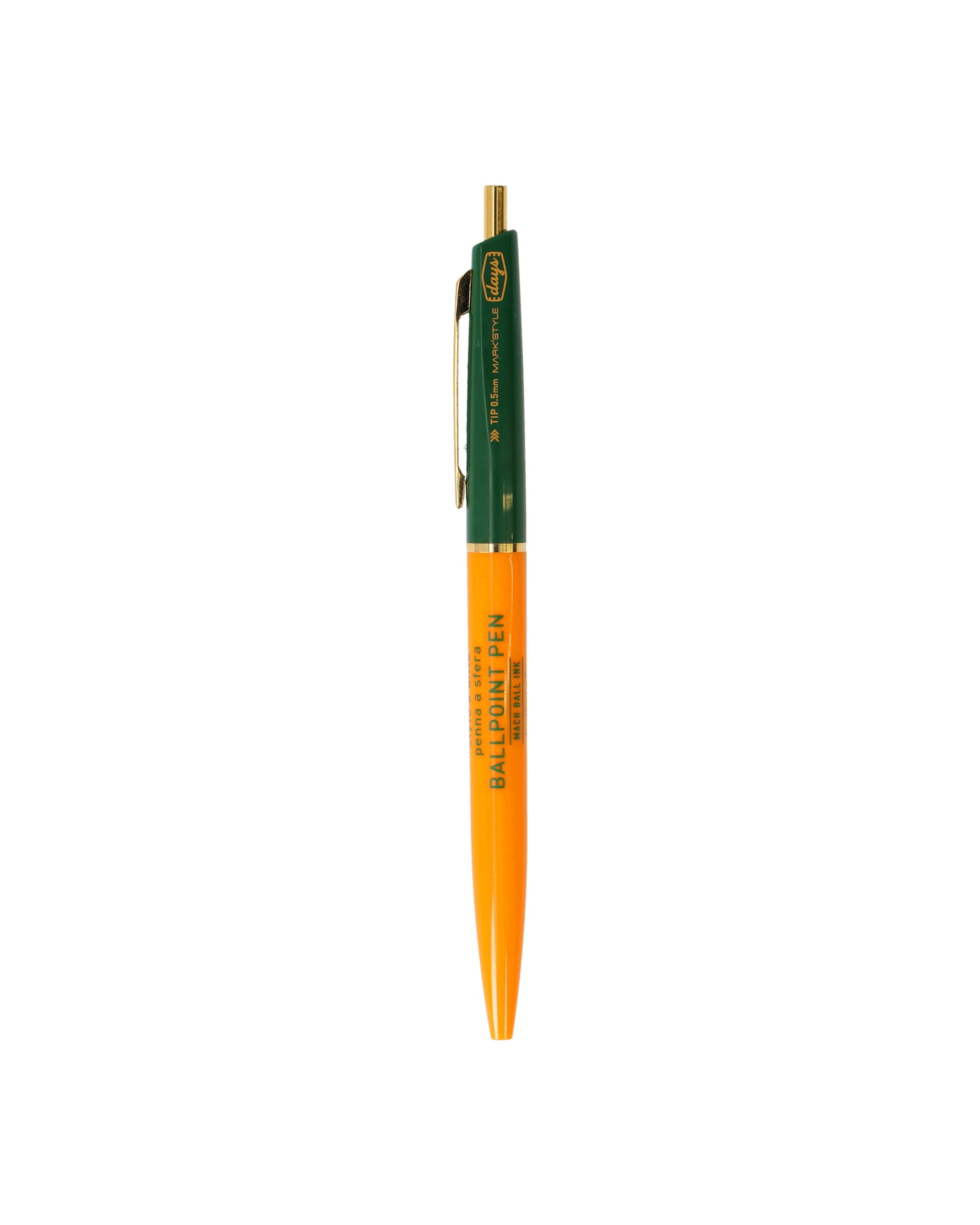 MARK'S | Mach Ballpoint Pen - Orange & Green | Shop NZ Stockist – PAPER ...