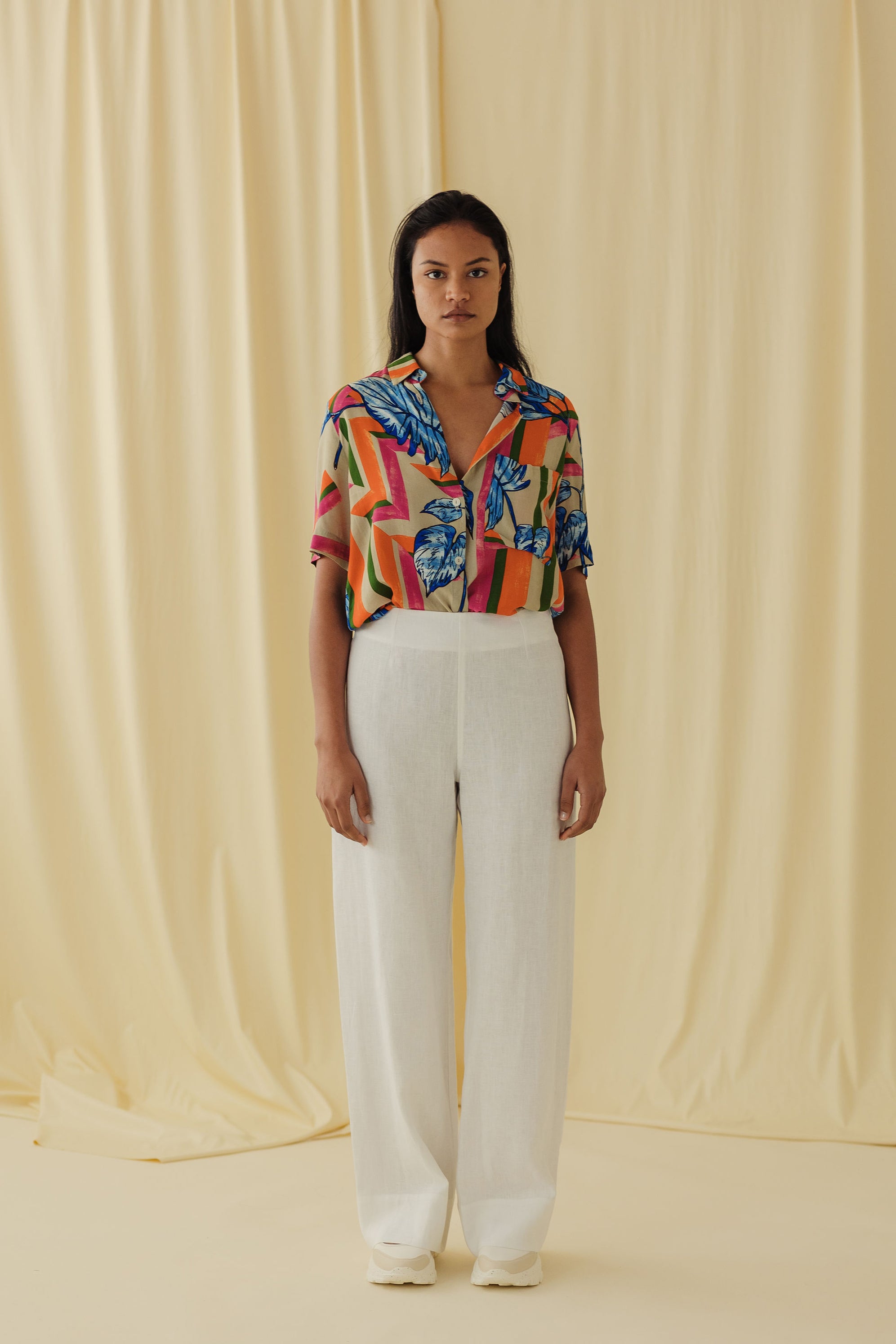 Mina | Moi Linen Pants - White | Shop Mt Maunganui, NZ Stockist – PAPER ...