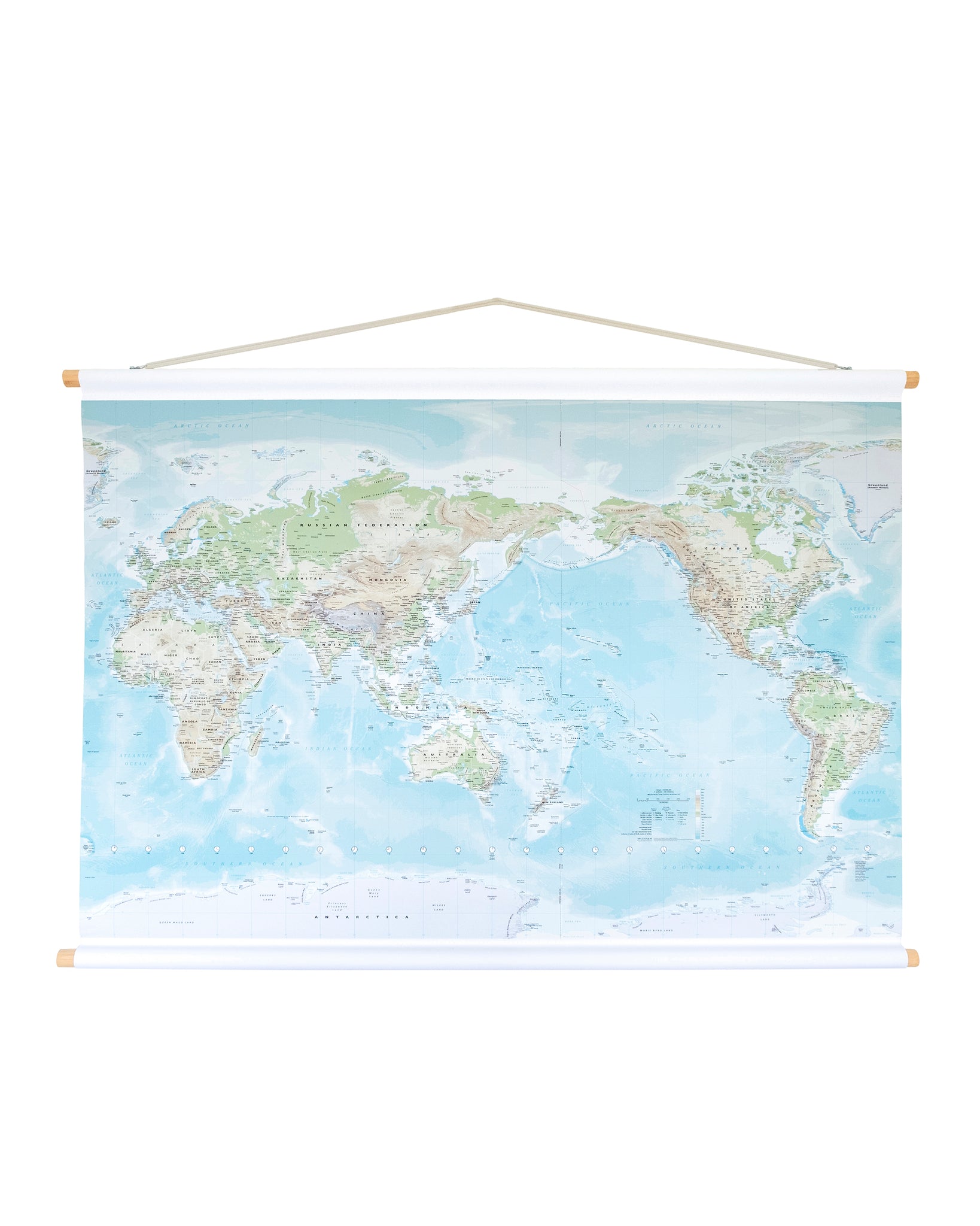 Hanging Canvas World Maps – PAPER PLANE