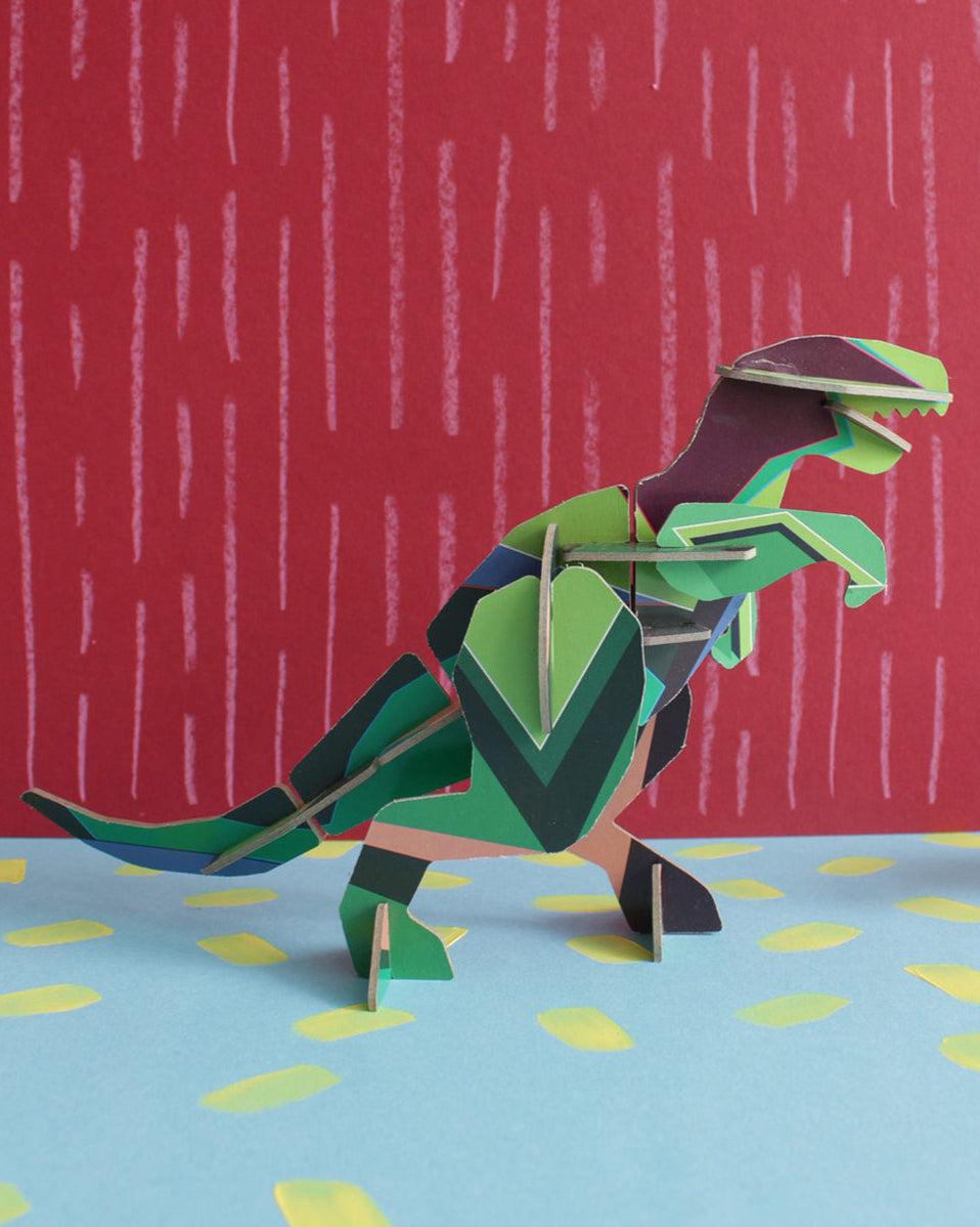 Studio Roof | 3D T-Rex Dinosaur Stand-up Art | Shop NZ Stockist – PAPER ...