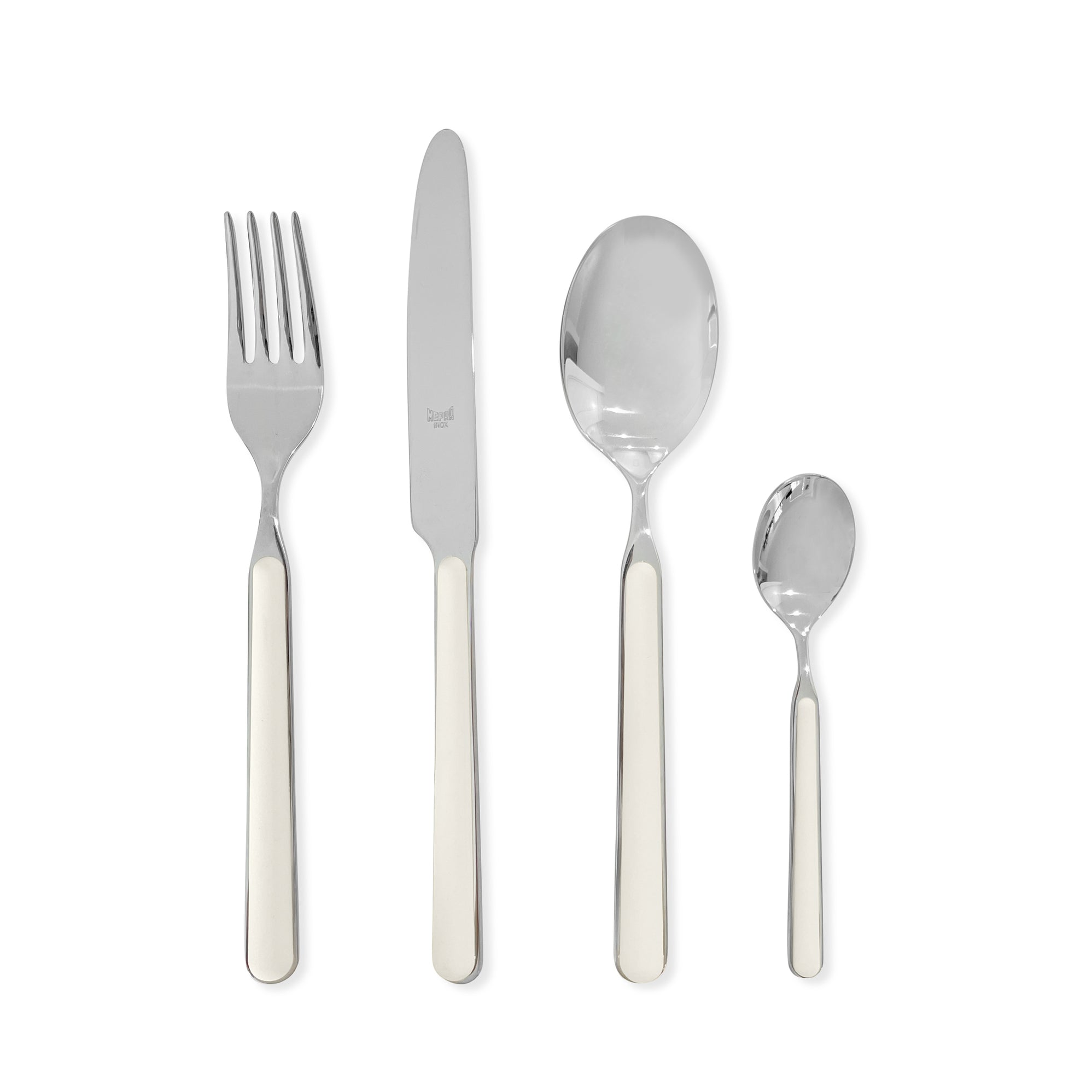 Fantasia Cutlery Set - White | Mepra | Shop NZ Online Here – PAPER PLANE