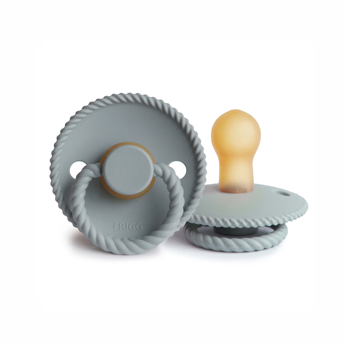 FRIGG | Rope Pacifier Set - French Grey | NZ Stockist | Shop Here ...