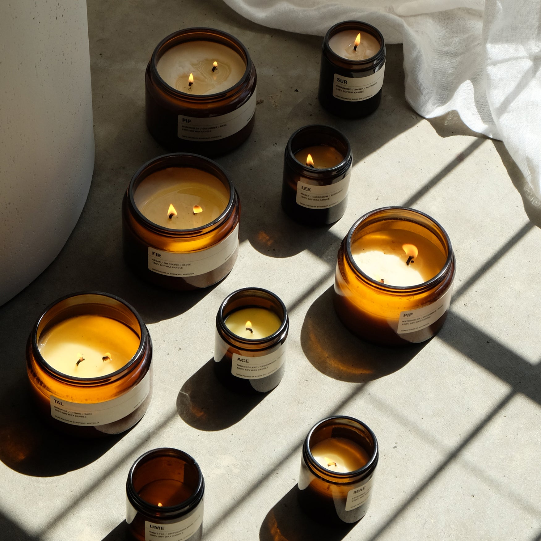 Amber Soy Candle | Posie | NZ Stockist | Shop Online Now – PAPER PLANE