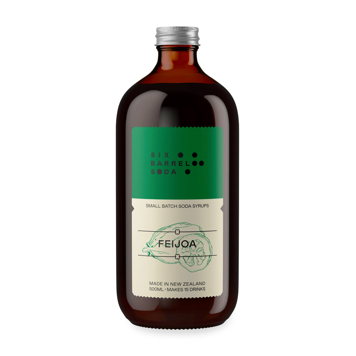 Six Barrel Soda Syrup | Feijoa | NZ Stockist – PAPER PLANE